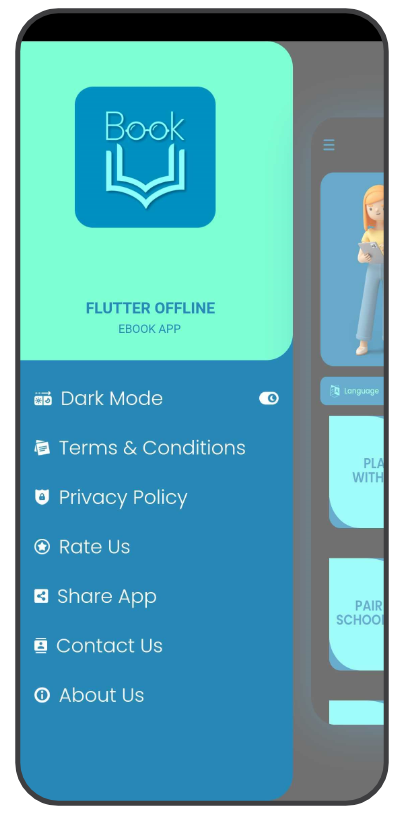 Flutter Offline eBook App by WRTeam | CodeCanyon